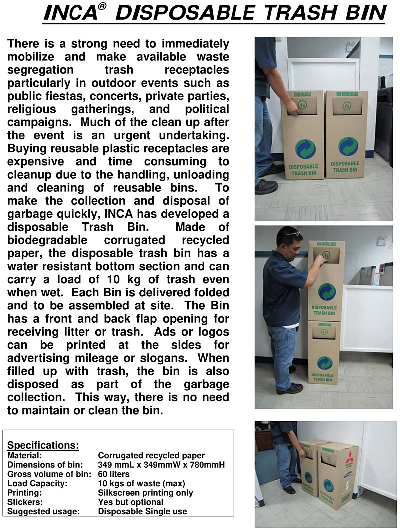 Heavy-duty Plastic Waste Management Products Supplier Philippines 2022