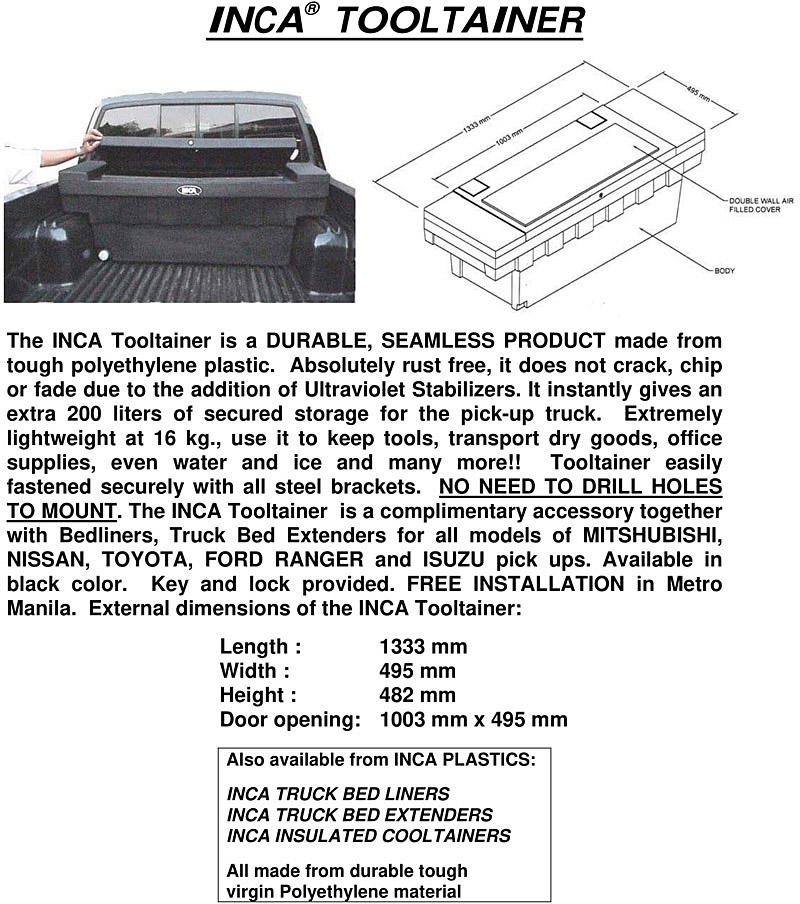 Heavy-duty Plastic Automotive Products Supplier Philippines