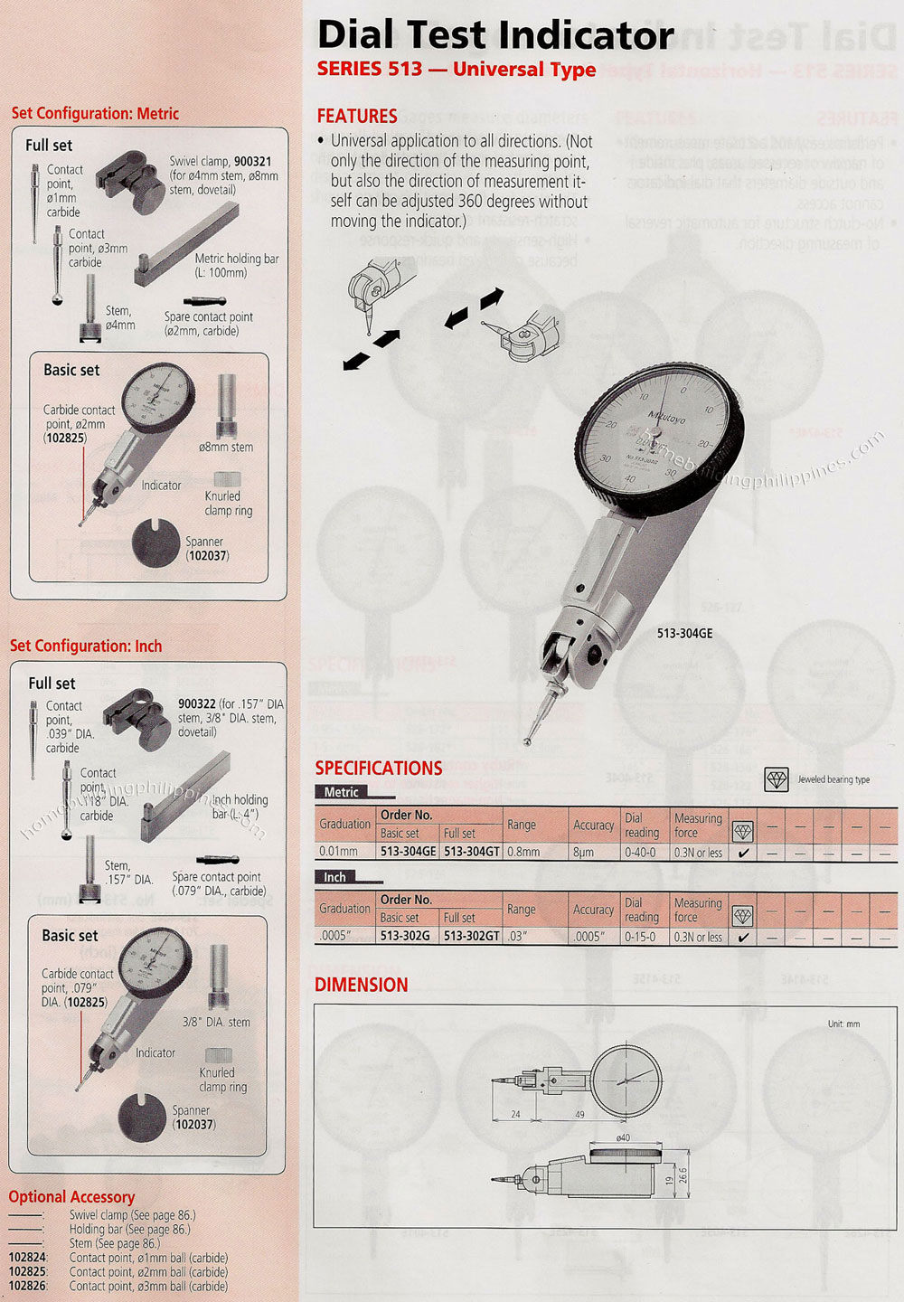Dial Test Indicator Universal Type Philippines