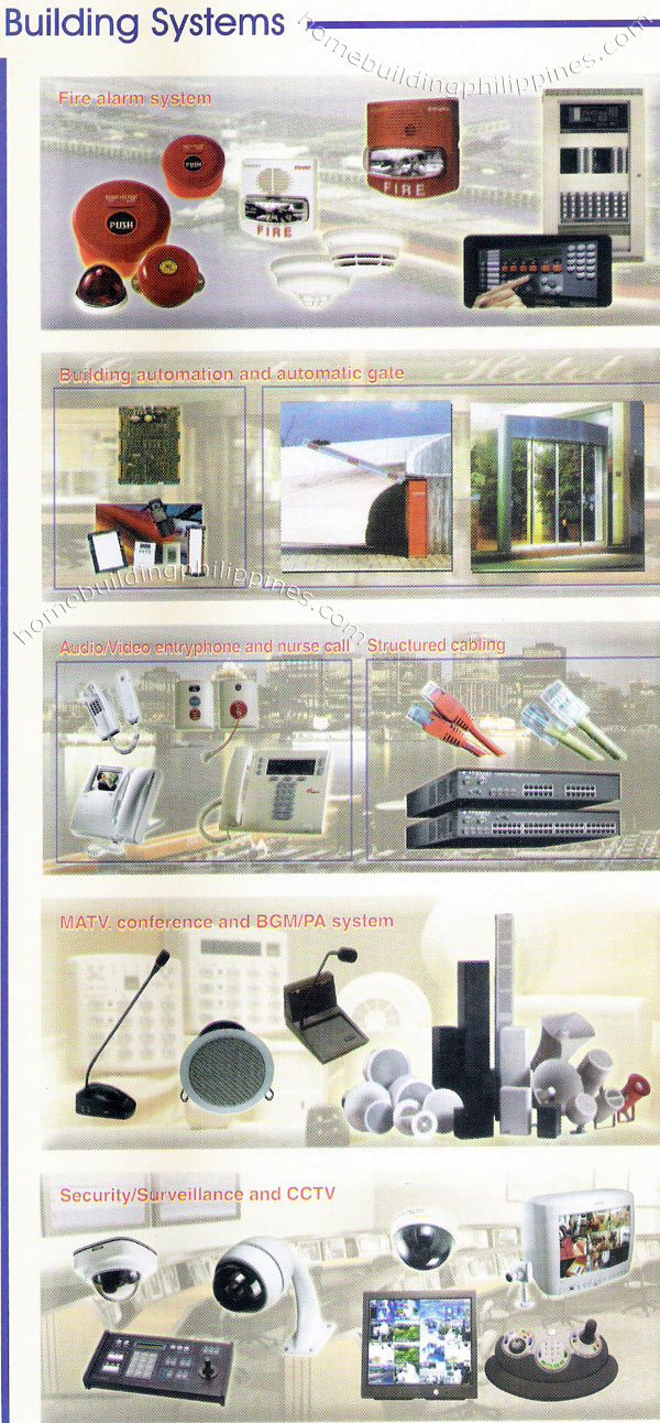 Fire Alarm, Building Automation, Automatic Gate, Audio Video Entryphone ...