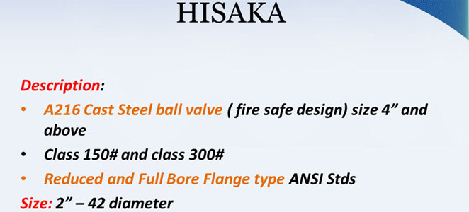 High Pressure Steam Valves Distributor Philippines