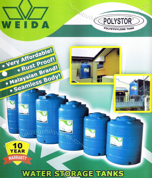 Weida Water Tank Price In The Philippines at Lauren Brennan blog