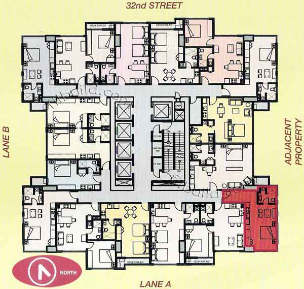Condo Sale at F1 City Center in Fort Bonifacio by First Global BYO