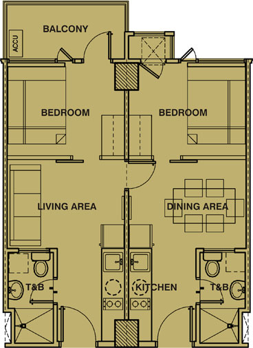 condominium unit floor plan