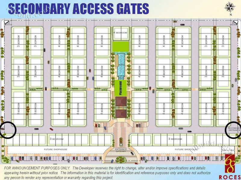 Real Estate Home Lot Sale at Secondary Access Gates