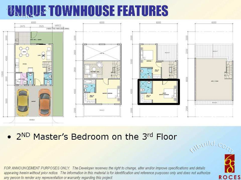 Real Estate Home Lot Sale at Townhouse Features